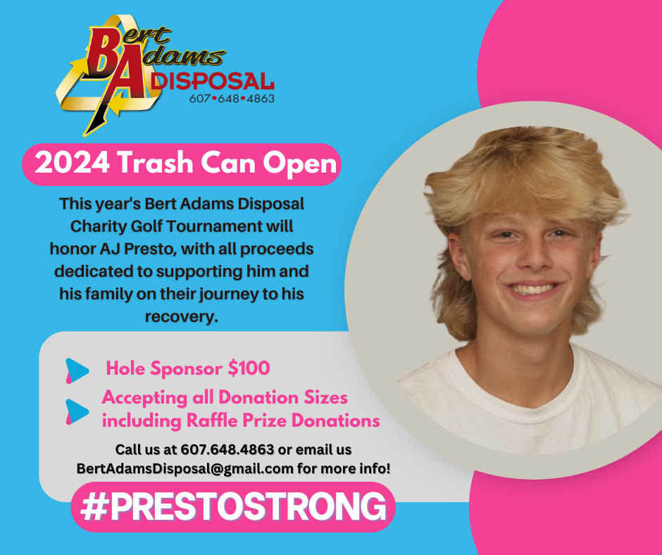 Presto Strong | Bert Adams Disposal | Garbage & Recycling, Dumpsters ...